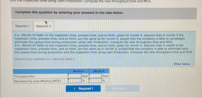 Solved Problem 10-19 (Algo) Internal Business Process | Chegg.com