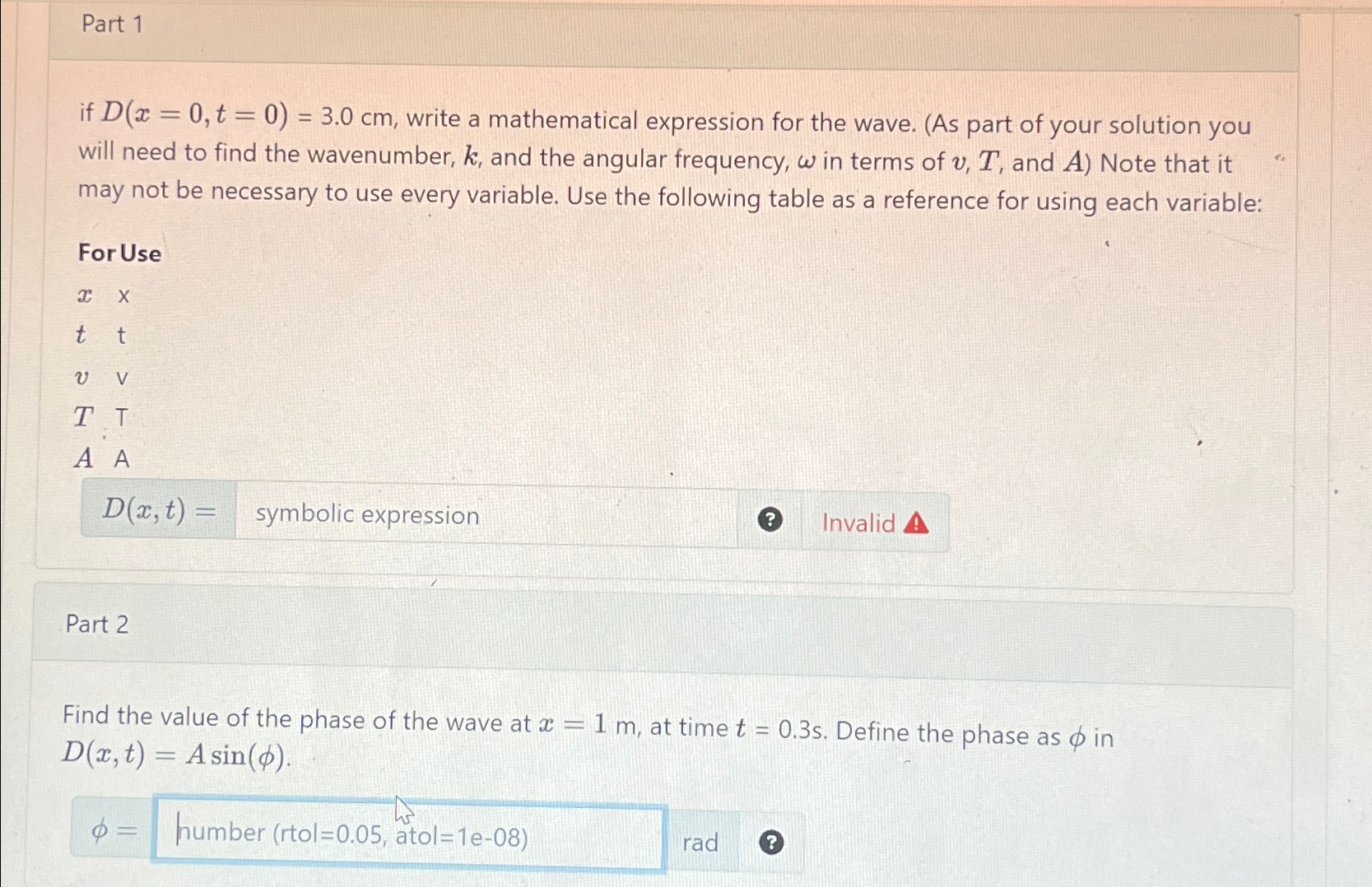 Solved A sinusoidal wave moving to the right at speed | Chegg.com