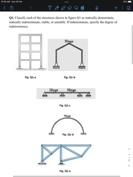 Solved Q1. Classify each of the structures shown in figure | Chegg.com