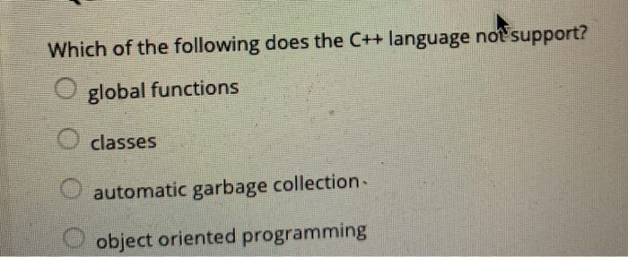 Solved QUESTION 2 Which statement is correct? The names x, | Chegg.com