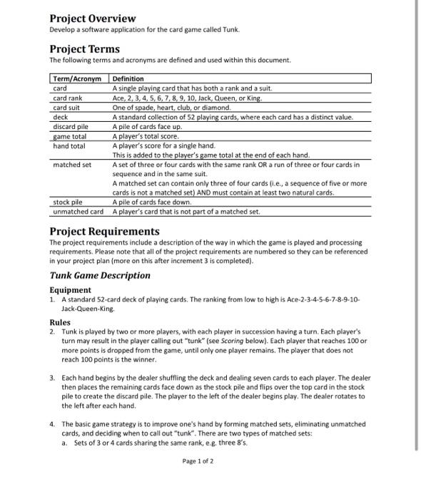 Solved Im doing the tunk game. I would like some help | Chegg.com