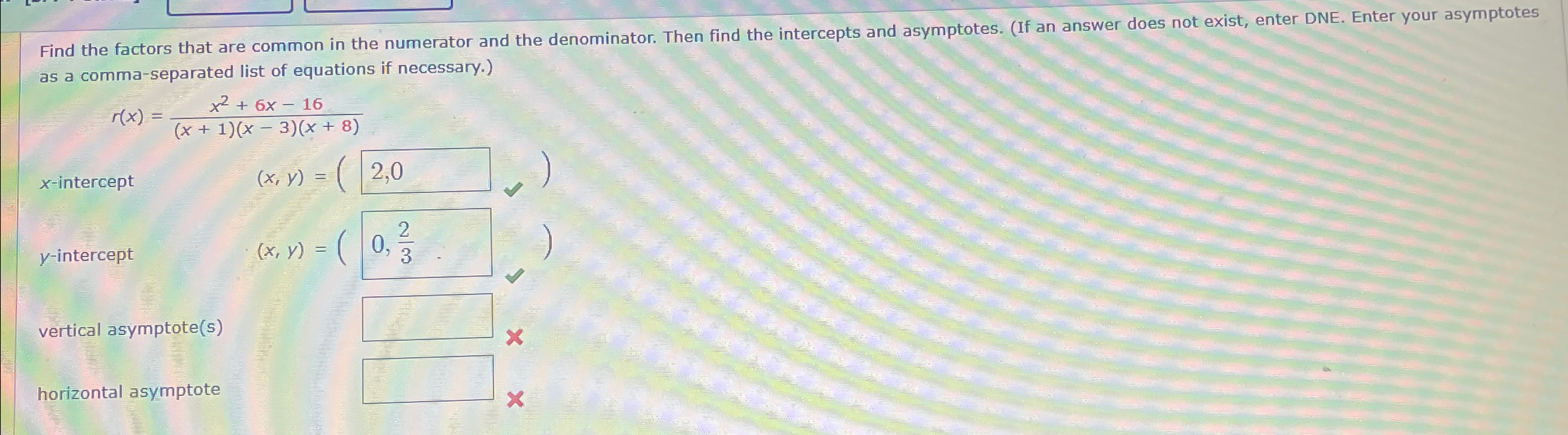 Solved Find the factors that are common in the numerator and | Chegg.com