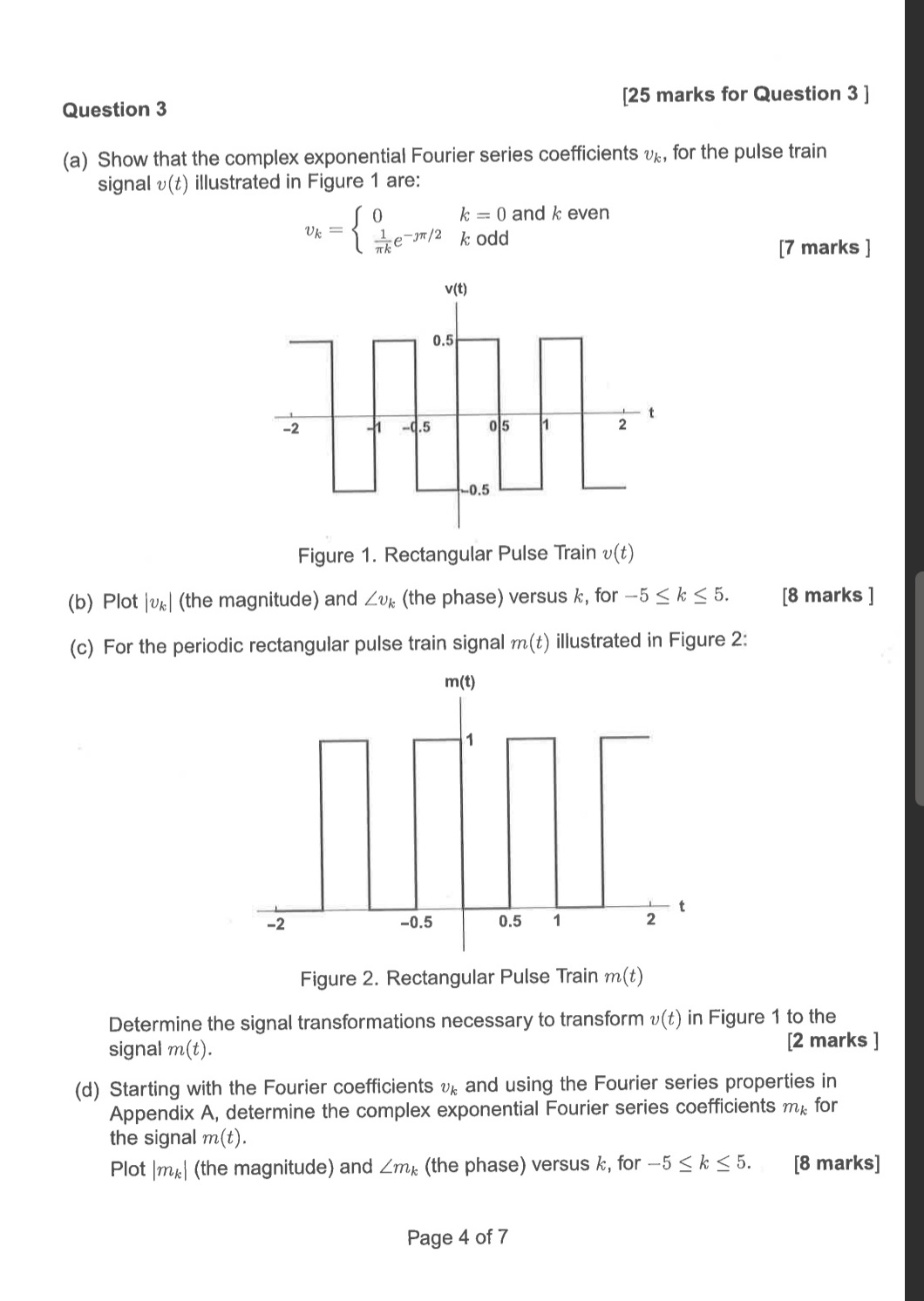 Question 3 25 ﻿marks For Question 3 A ﻿show That 