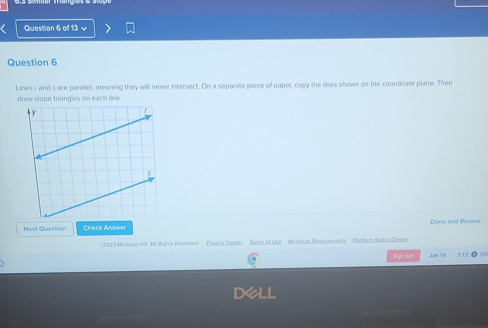 Lines I and s are parallel, meaning they will never | Chegg.com