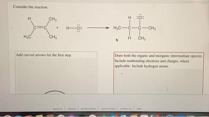 Solved Consider the reaction. H CH3 Hci: - + H-CI: | Chegg.com