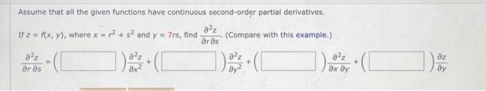 Solved Assume that all the given functions have continuous | Chegg.com