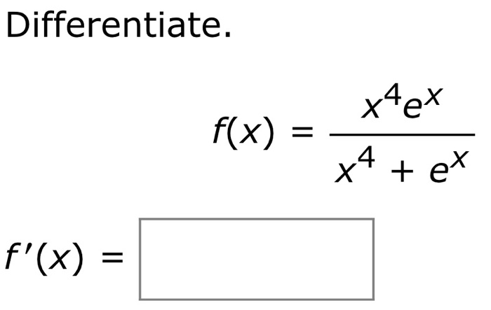 Solved Differentiate. g(x) = (x + 776)ex g'(x) = Suppose | Chegg.com