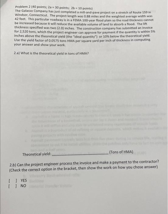 Solved Problem 2 ( 40 points; 2a=30 points; 2b=10 points) | Chegg.com Solved Problem 2 ( 40 points; 2a=30 points; 2b=10 points) | Chegg.com