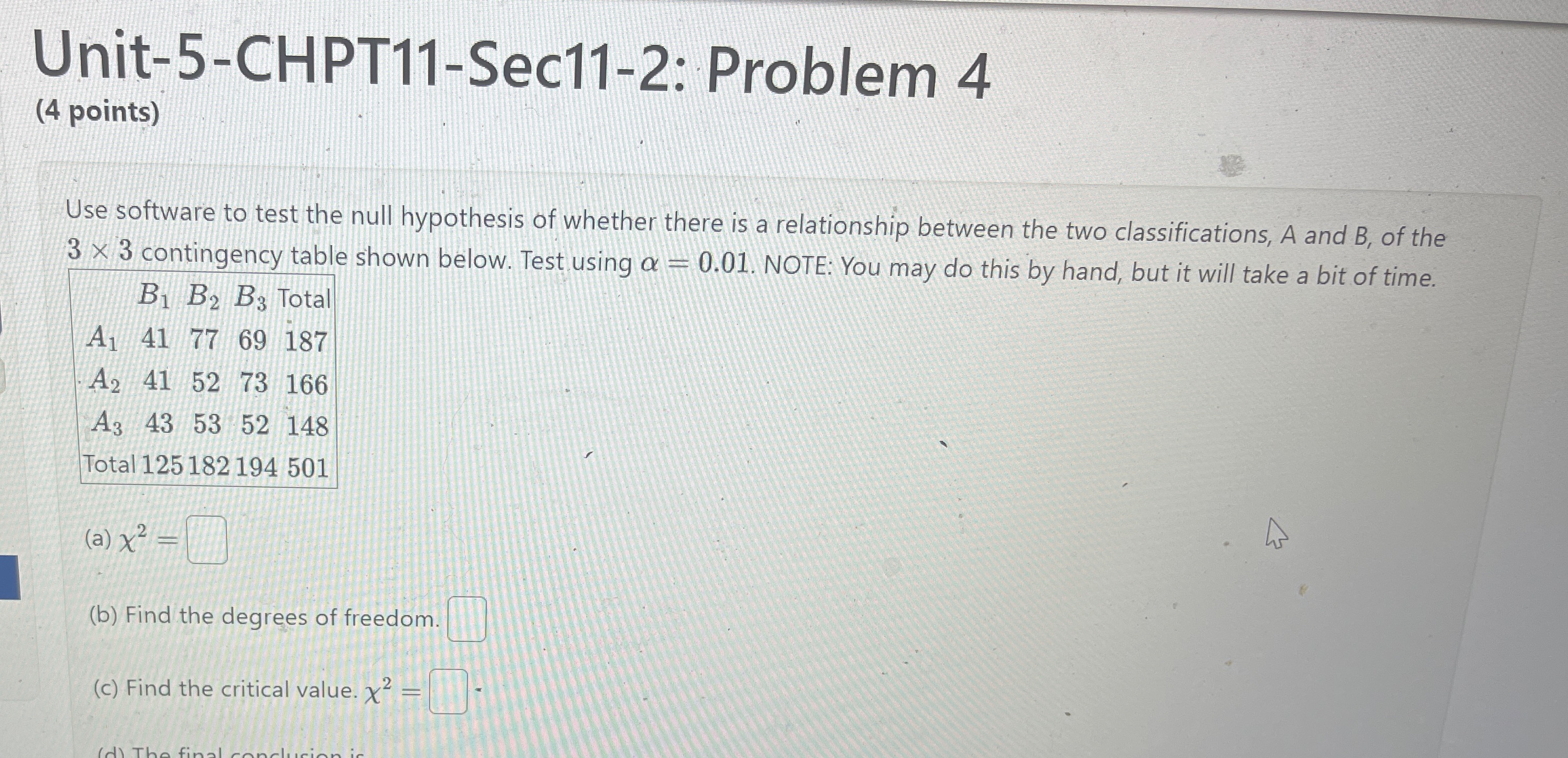 Solved Unit-5-CHPT11-Sec11-2: Problem 4(4 ﻿points)Use | Chegg.com