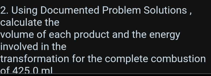 Solved Using Documented Problem Solutions, calculate the | Chegg.com