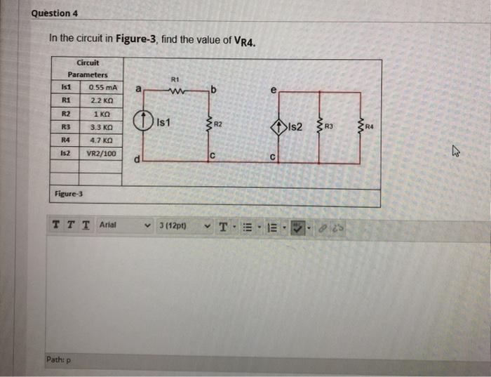 Solved In the circuit in Figure-3, find the value of VRL- | Chegg.com