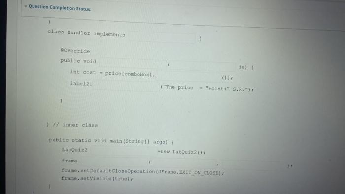 Solved The following code is used to develop a simple | Chegg.com