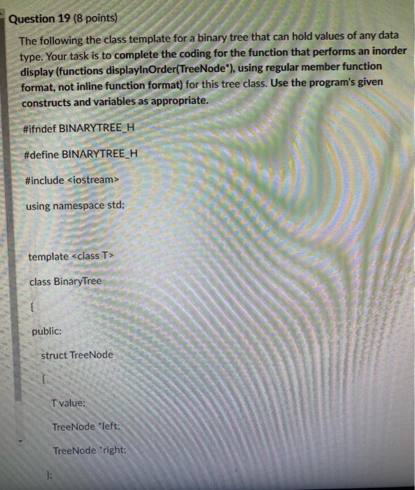 Solved C++, please answer the question where it says "YOUR | Chegg.com