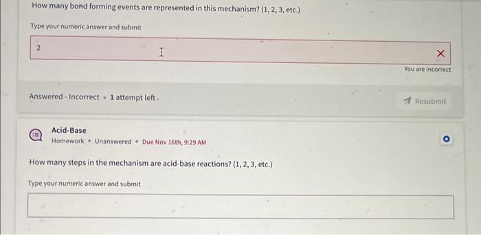 Solved The reaction mechanism for the hydration of propene | Chegg.com