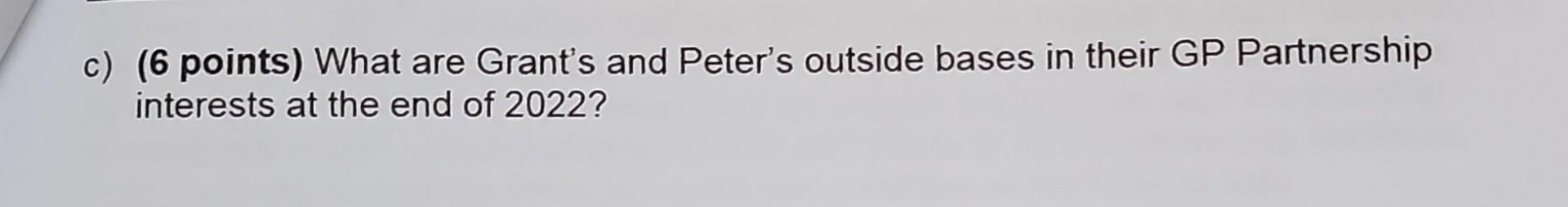Solved Question 2 (16 points) GP Partnership, a | Chegg.com