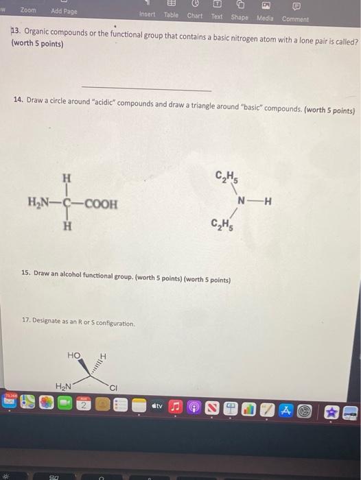 Solved G w Zoom Add Page Insert Table Chart Text Shape Media | Chegg.com