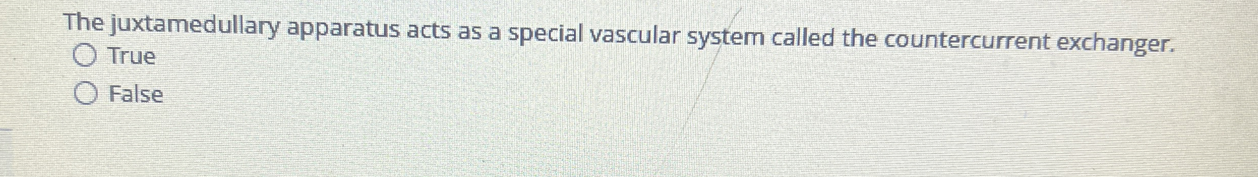 Solved The juxtamedullary apparatus acts as a special | Chegg.com