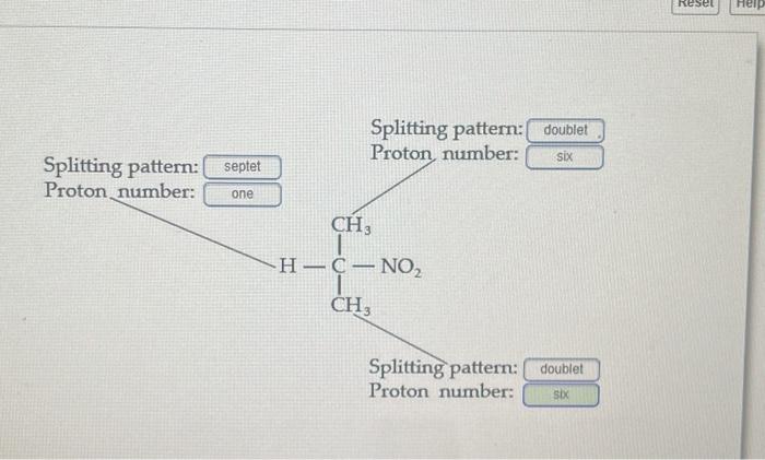 Solved Correct the answerDetermine the spin-spin splitting | Chegg.com