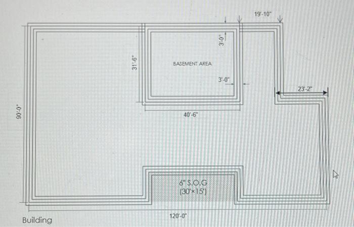 Solved 1. Estimate the formwork (in SFCA) needed for the | Chegg.com