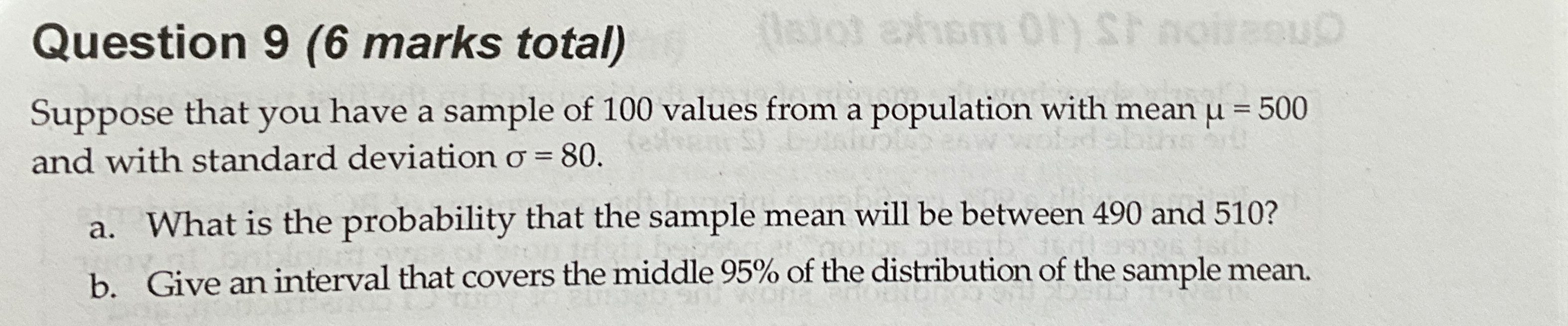 Solved Question 9 (6 marks total)Suppose that you have a | Chegg.com Solved Question 9 (6 marks total)Suppose that you have a | Chegg.com
