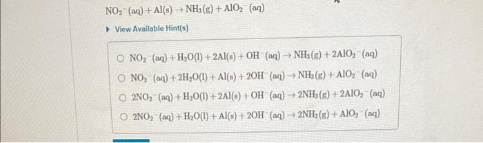 Solved MnO4−(aq)+Br−(aq)→MnO2( s)+BrO3−(aq) View Available | Chegg.com