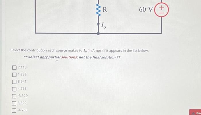 Solved The superposition technique can be described as a | Chegg.com