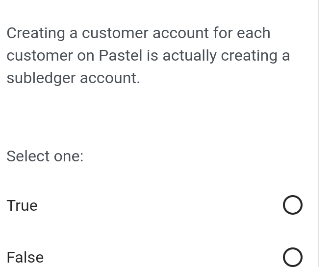 Solved Creating a customer account for each customer on | Chegg.com