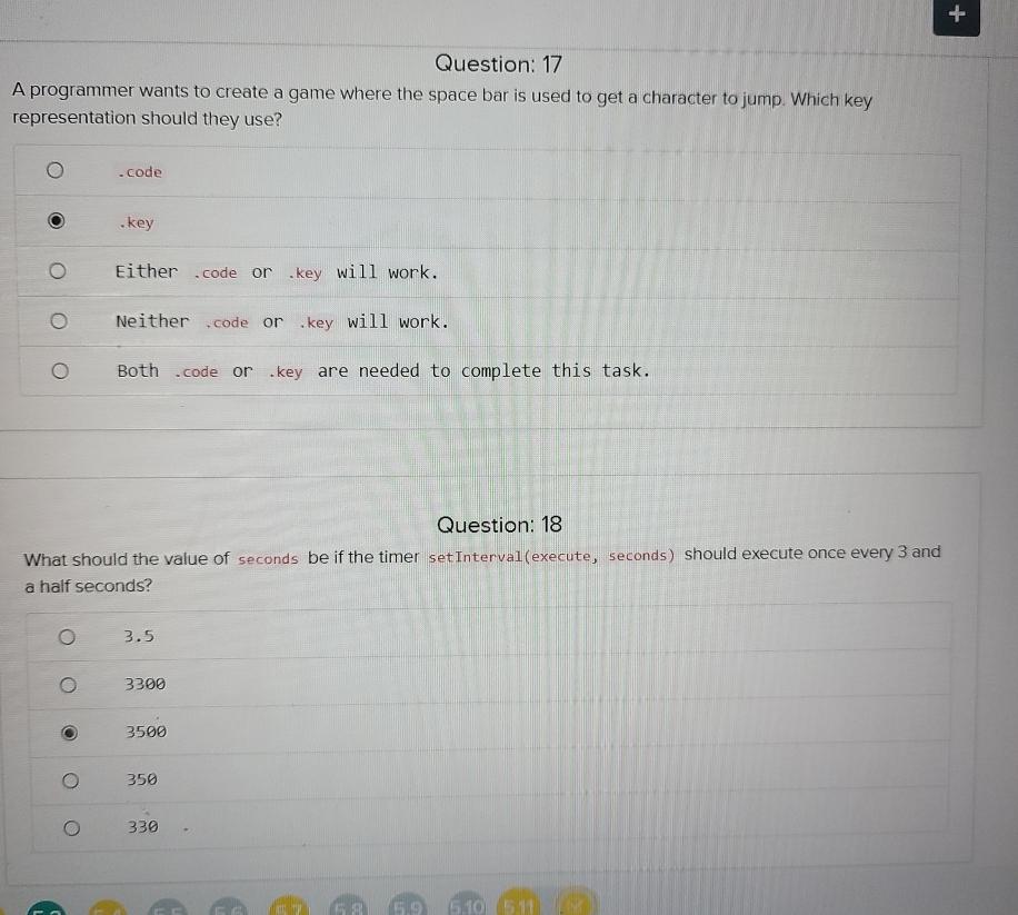 Solved Question 17a Programmer Wants To Create A Game Where