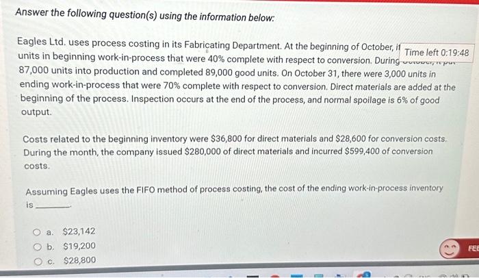 Solved Answer the following question(s) using the | Chegg.com