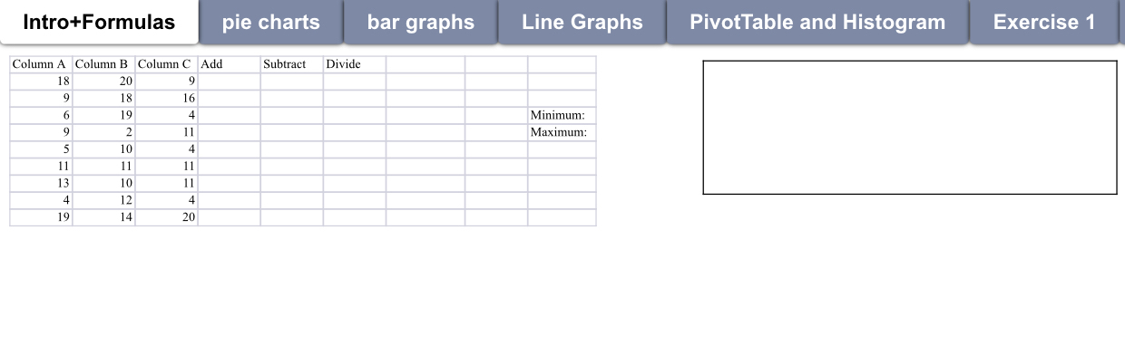 Solved Intro+Formulaspie chartsbar graphsLine | Chegg.com