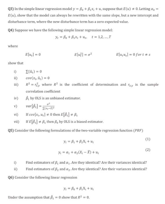 Solved Q1) Explain the following terms: i) Population | Chegg.com