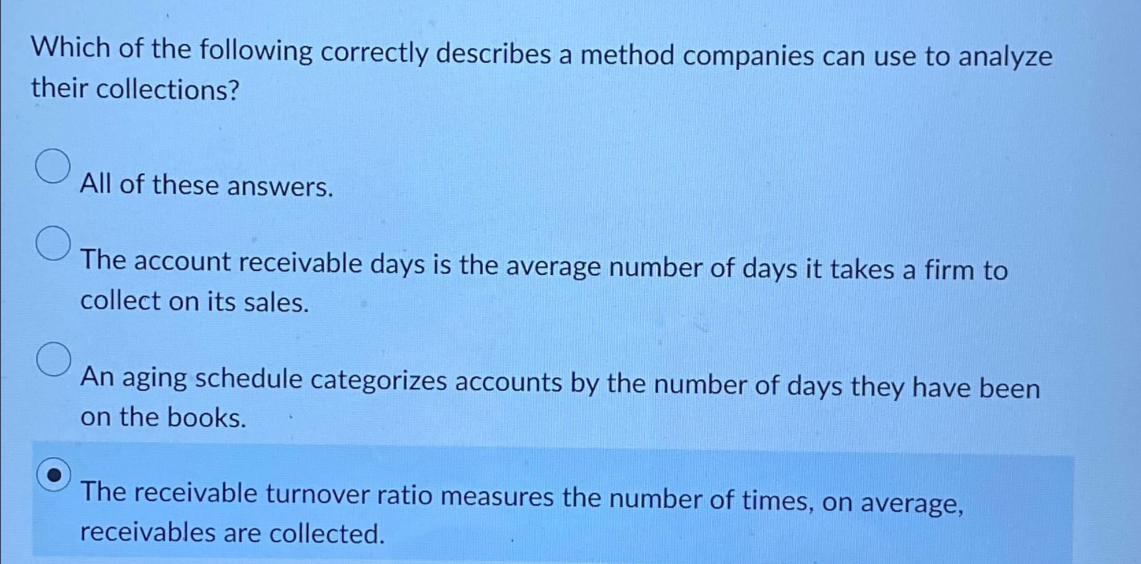 Solved Which of the following correctly describes a method | Chegg.com