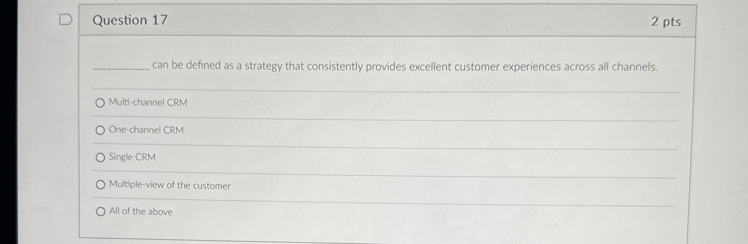 Solved Question 172 ﻿ptsq, ﻿can be defined as a strategy | Chegg.com