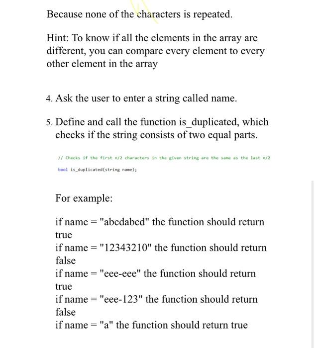 Solved Ex 1. Characters Manipulation ( 60 points) 1. Ask the | Chegg.com