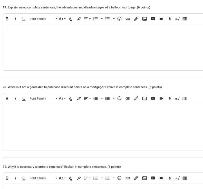 19. Explain, using complete sentences, the advantages | Chegg.com