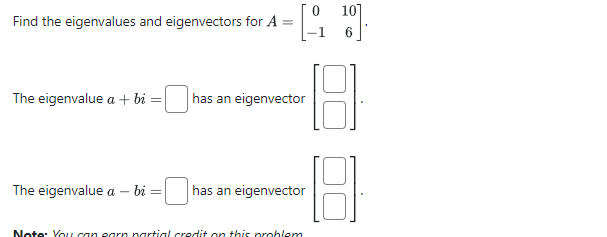 Find the eigenvalues and eigenvectors for | Chegg.com