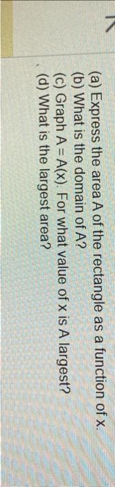 Solved A rectangle has one corner in quadrant I on the graph | Chegg.com
