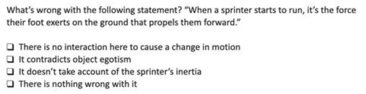 Solved What's wrong with the following statement? "When a | Chegg.com