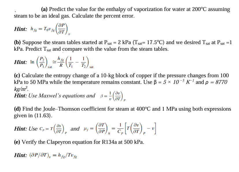 Solved (a) ﻿Predict the value for the enthalpy of | Chegg.com