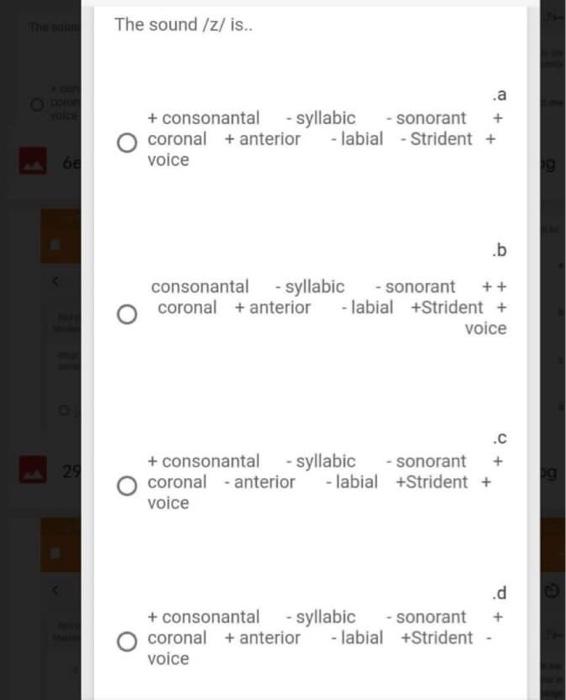 The vowel / i: / is.. - high + tense - back - low + | Chegg.com