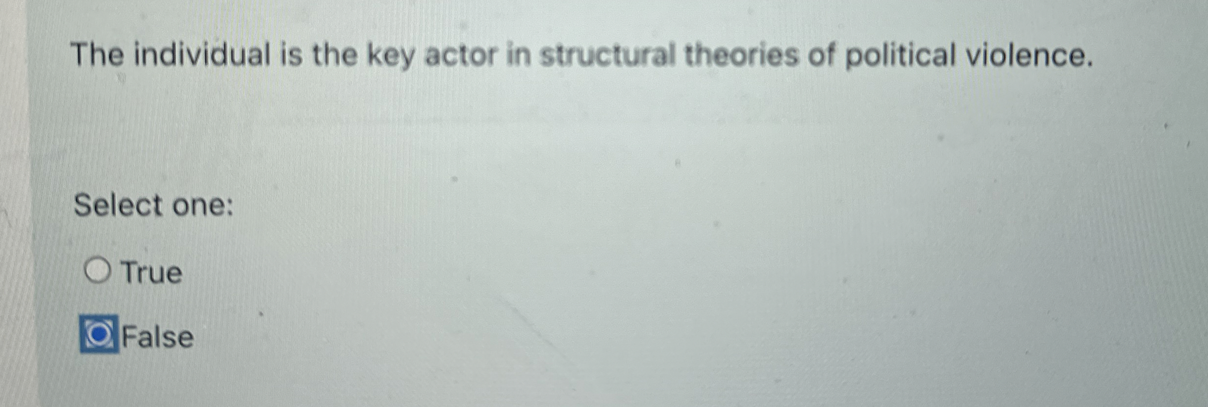 Solved The individual is the key actor in structural | Chegg.com