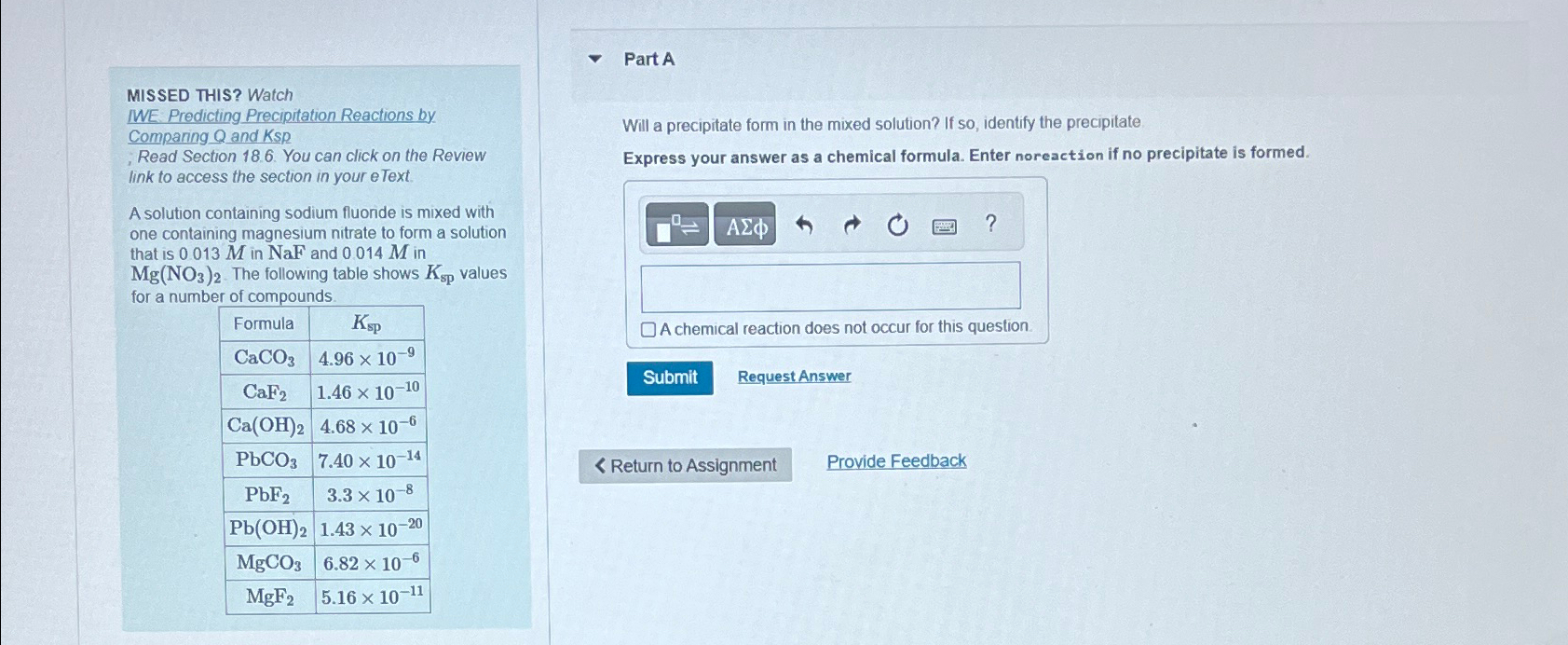 Solved Part AMISSED THIS? WatchIWE. Predicting Precipitation | Chegg.com