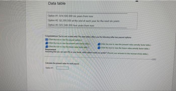 Solved Reference Data tableReferenceData table Option | Chegg.com