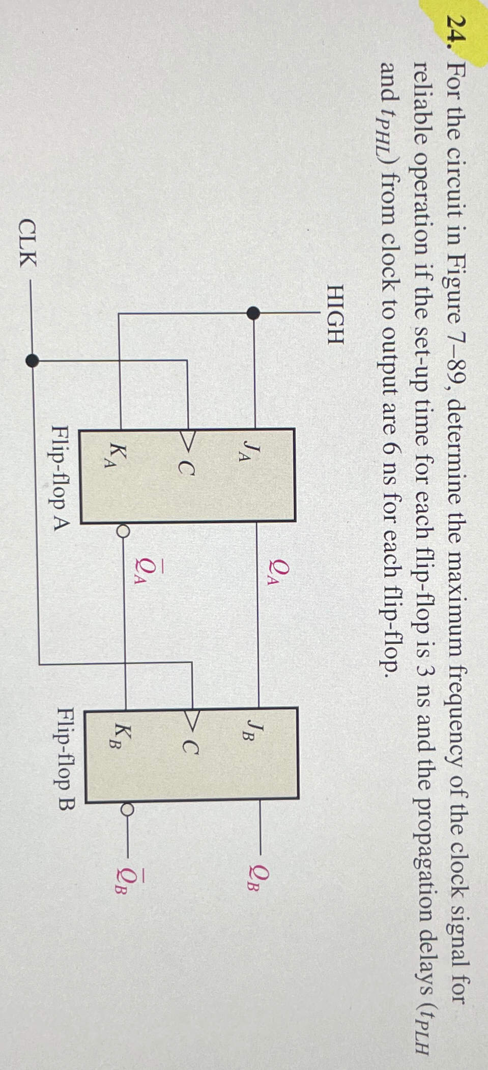 Solved For the circuit in Figure 7-89, ﻿determine the | Chegg.com