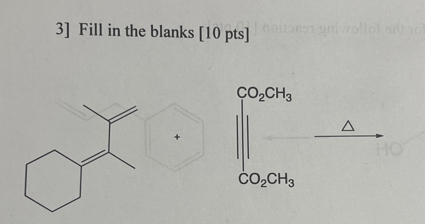 Solved 3] ﻿Fill in the blanks [10 ﻿pts] | Chegg.com