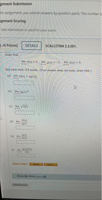 Solved anment Submission nis assignment, you submit answers | Chegg.com