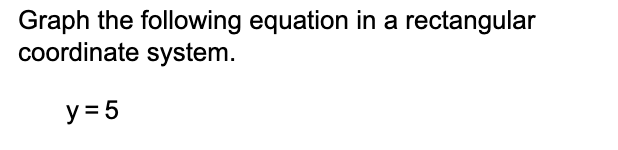 Solved Graph the following equation in a | Chegg.com