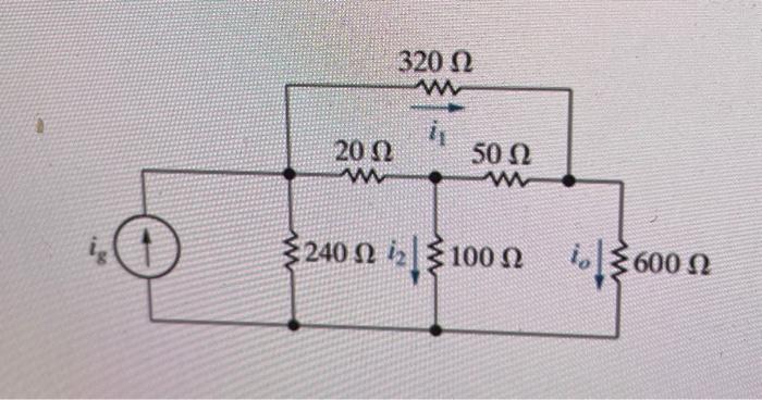 Solved Find io, i1, i2, and the power delivered by the | Chegg.com