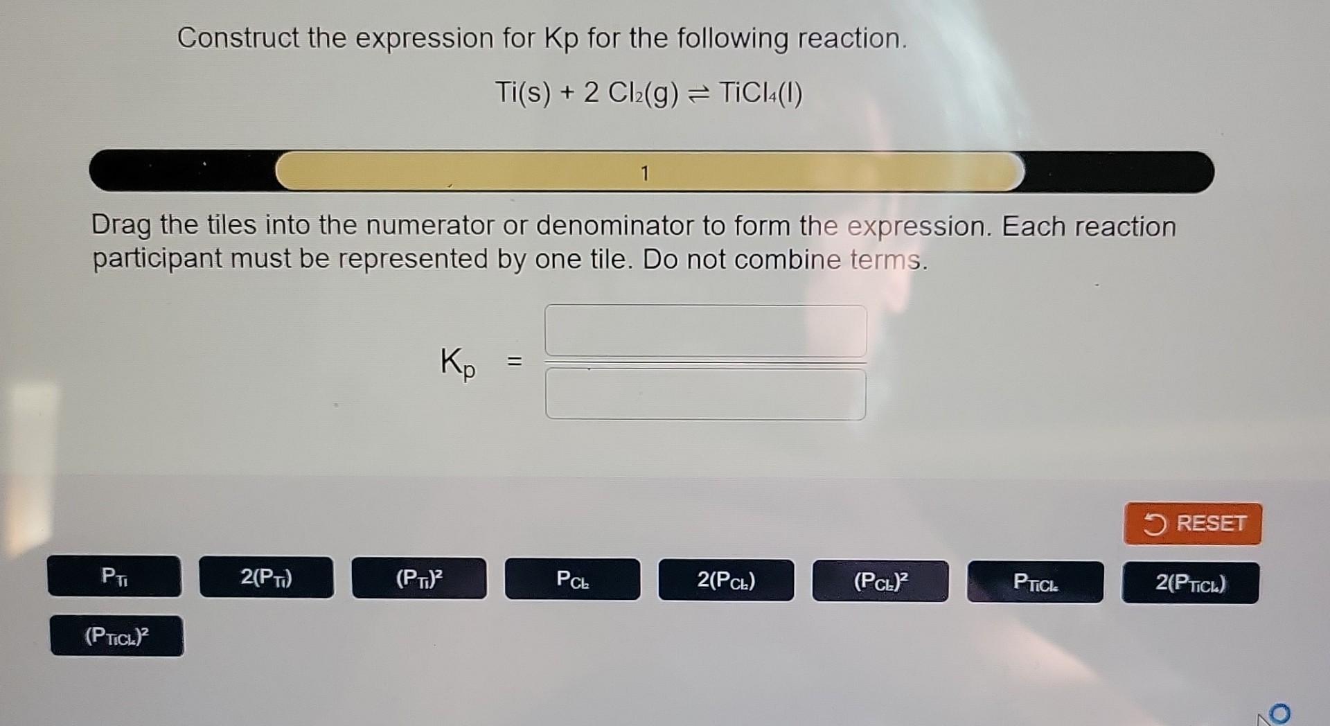 Solved Construct the expression for Kp for the following | Chegg.com