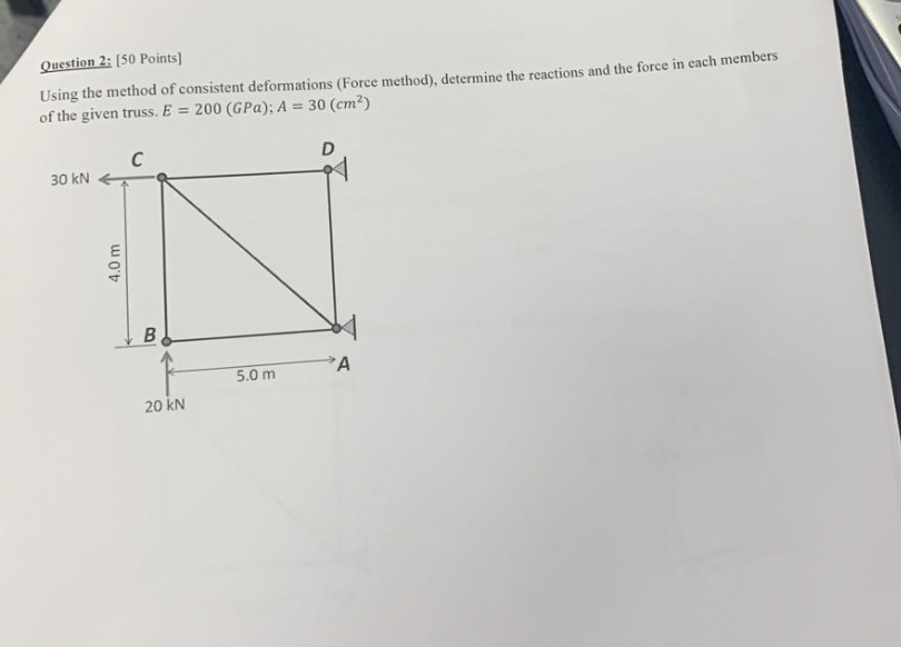 Solved Question 2: Using the method of consistent | Chegg.com
